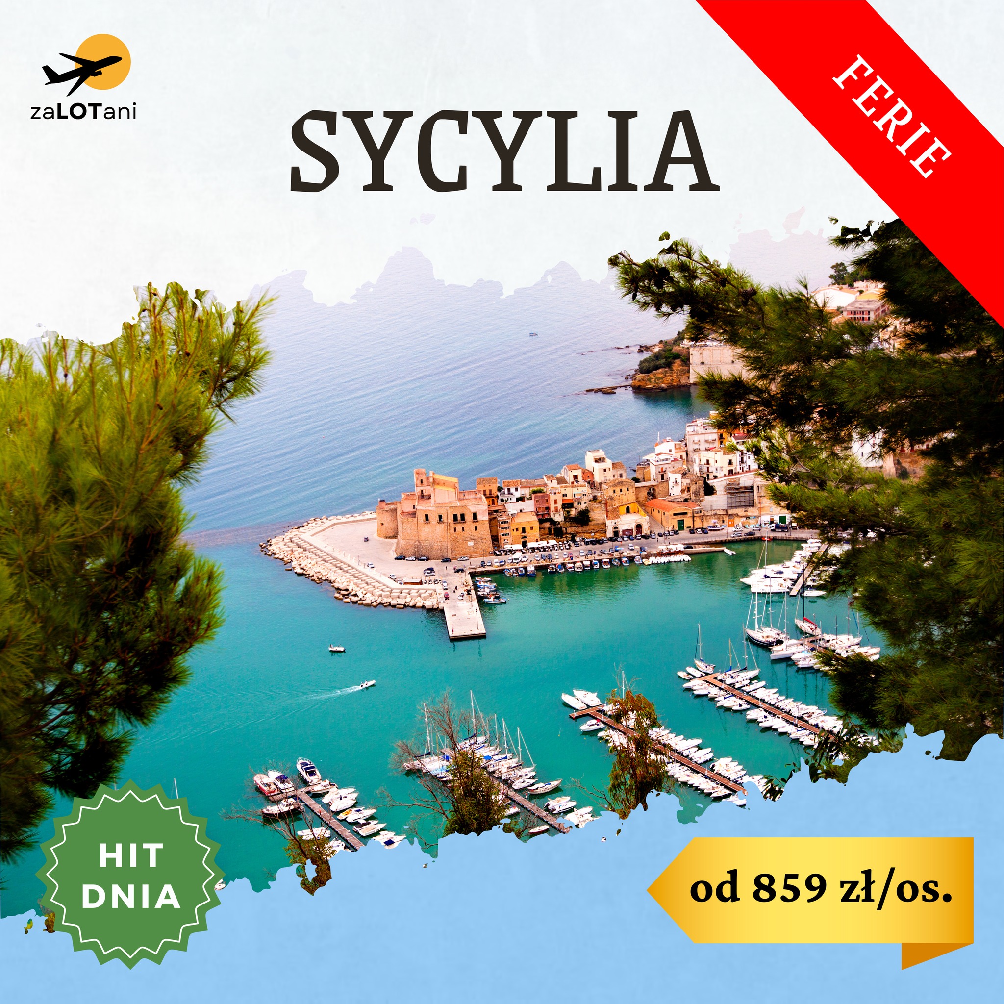 Sycylia na ferie zimowe - zaLOTani.pl